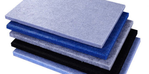 Polyester Fiber Acoustic Panels Sound Absorbing Wall Covering Sound ...